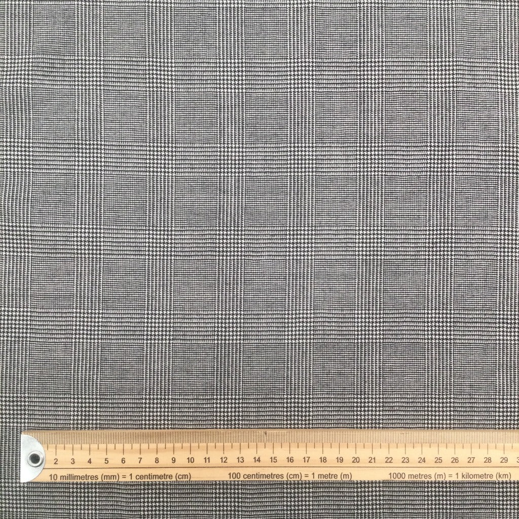 Houndstooth Wool Check – Nick's Fabrics